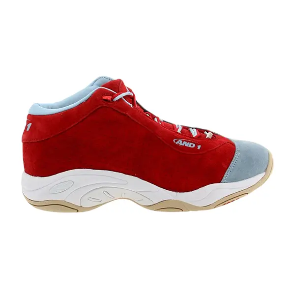 AND1 Bait X Tai Chi 'blue Apple' Sneakers - Red