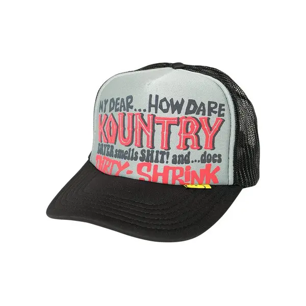 Kapital Kountry Dirty Shrink Trucker Cap - Multicolor