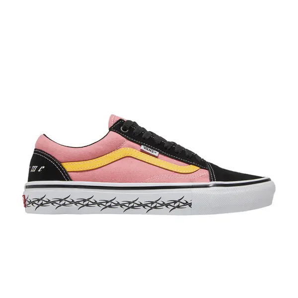 VANS Supreme X Old Skool 'barbed Wire' Sneaker - Pink