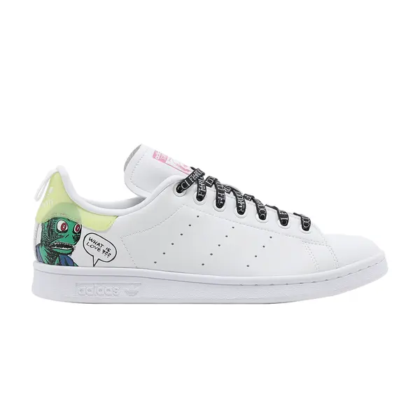 Adidas Fiorucci X Stan Smith 'what Is Love' Sneakers - White