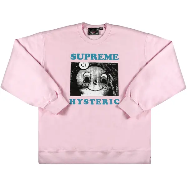 Supreme X Hysteric Glamour Crewneck - Pink