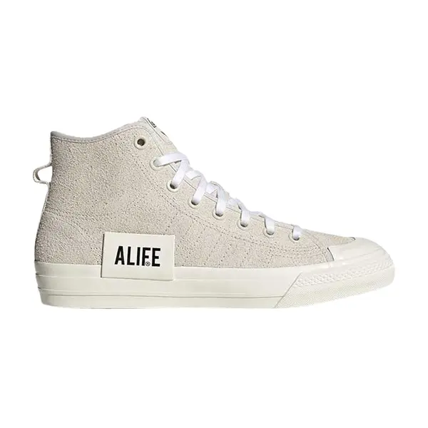 Adidas Alife X Nizza High Sneakers - Cream