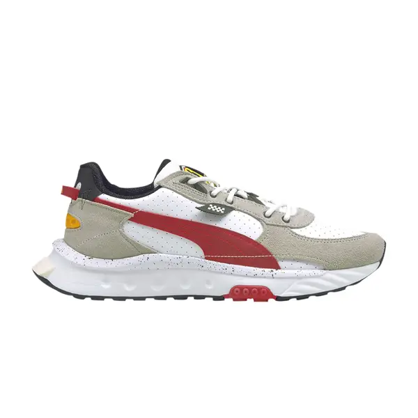 PUMA Scuderia Ferrari X Wild Rider Sneakers - White