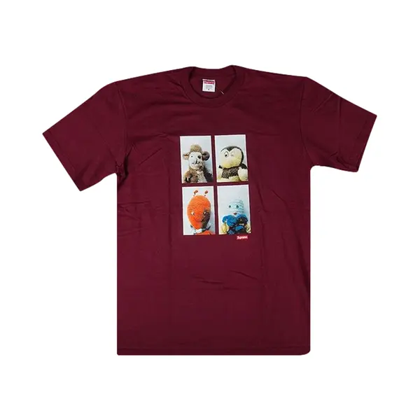 Supreme Mike Kelley Ahh...youth! T-shirt 'burgundy - Red