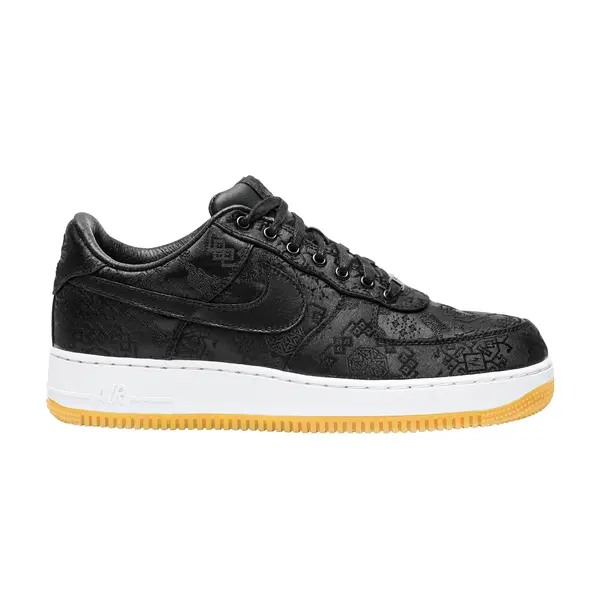 Nike Fragment Design X Clot X Air Force 1 Silk - Black