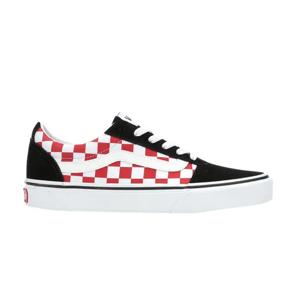 VANS Ward Checkerboard Sneakers - Black