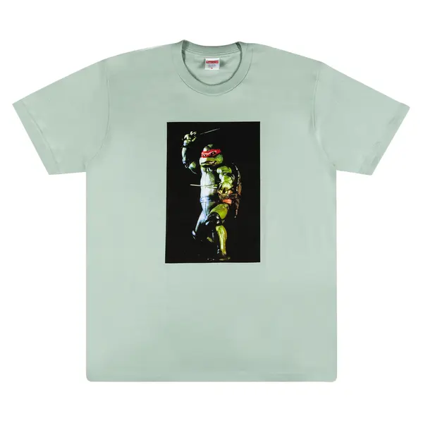 Supreme Raphael Tee 'pale Aqua - Blue