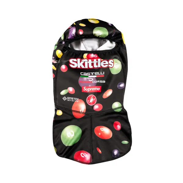 Supreme X Skittles X Castelli Balaclava - Black
