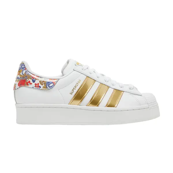 Adidas Her Studio London X Superstar Bold Sneakers In White | Editorialist