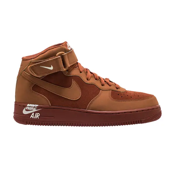 Nike Force 1 Mid '07 Sneakers - Orange