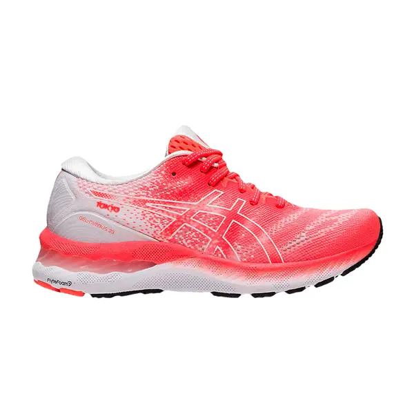 Asics Gel Nimbus 23 'Tokyo' Sneakers - Red | Editorialist