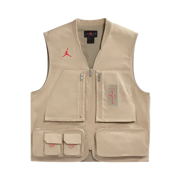 TRAVIS SCOTT X Jordan Utility Vest - Tan