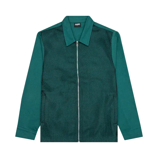PLEASURES Flirt Work Jacket - Green
