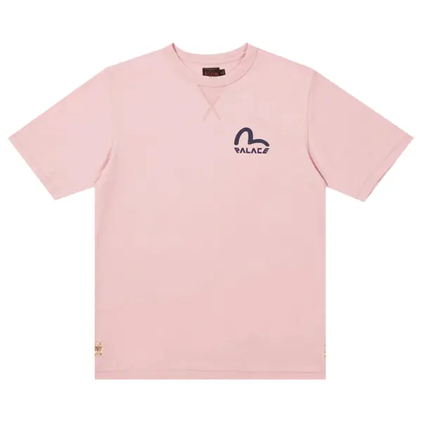 PALACE X Evisu Seagull T-shirt Nectar - Pink