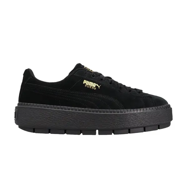 PUMA Wmns Platform Trace Sneakers - Black