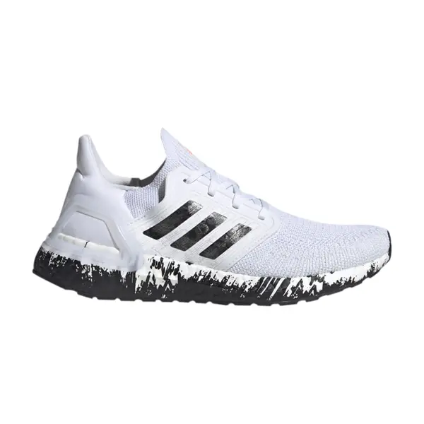 Adidas Ultraboost 20 'paint Splatter' Sneakers - White