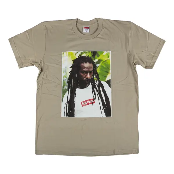 Supreme Buju Banton T-shirt 'clay - Brown