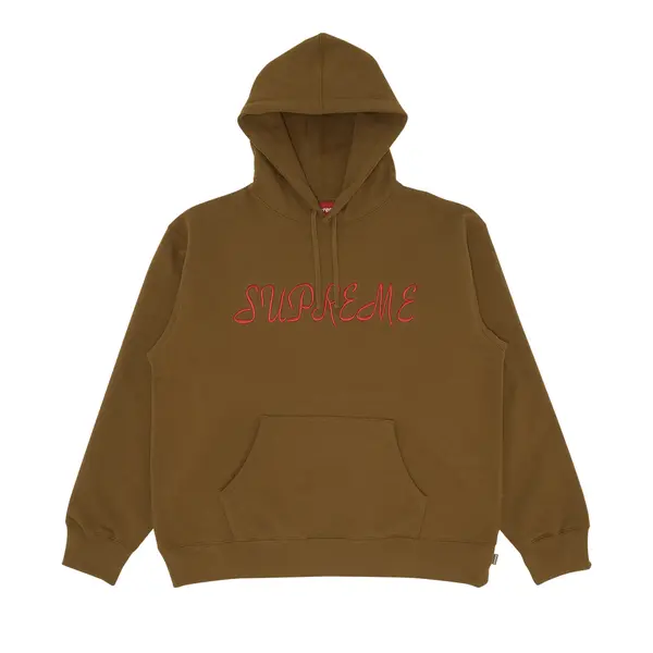 Supreme Script Hooded Sweatshirt