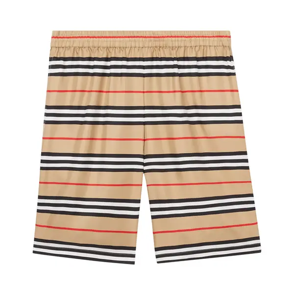 Supreme X Burberry Silk Twill Shorts - Tan
