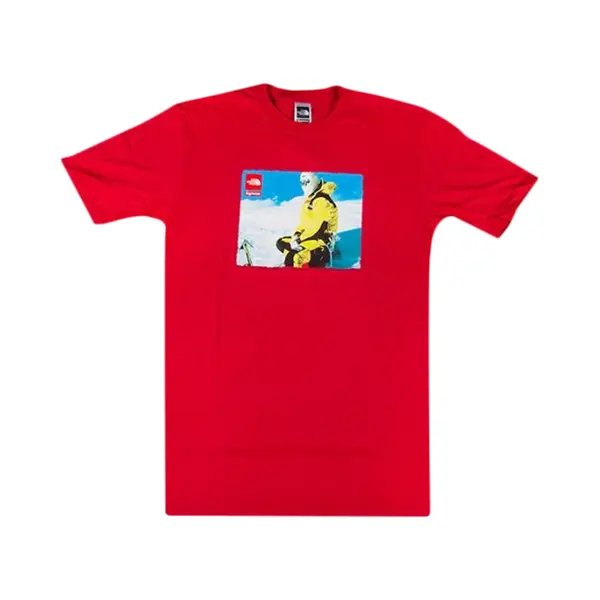 Supreme X The North Face Photo T-Shirt - Red | Editorialist