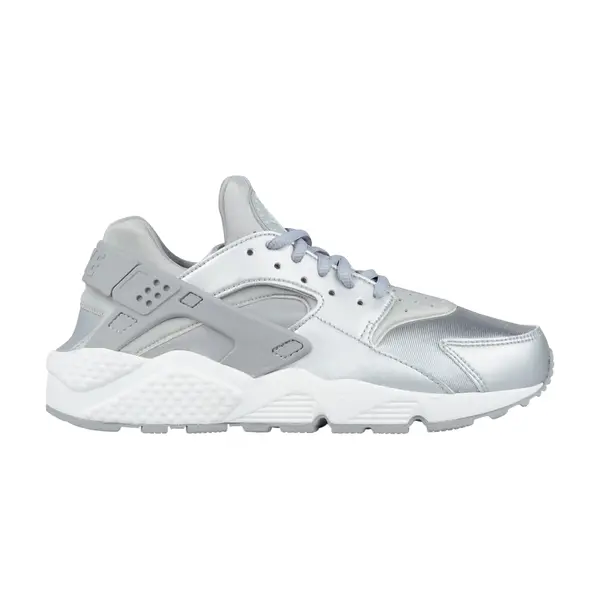 Nike Air Huarache Run Prm Suede Sneakers - Grey