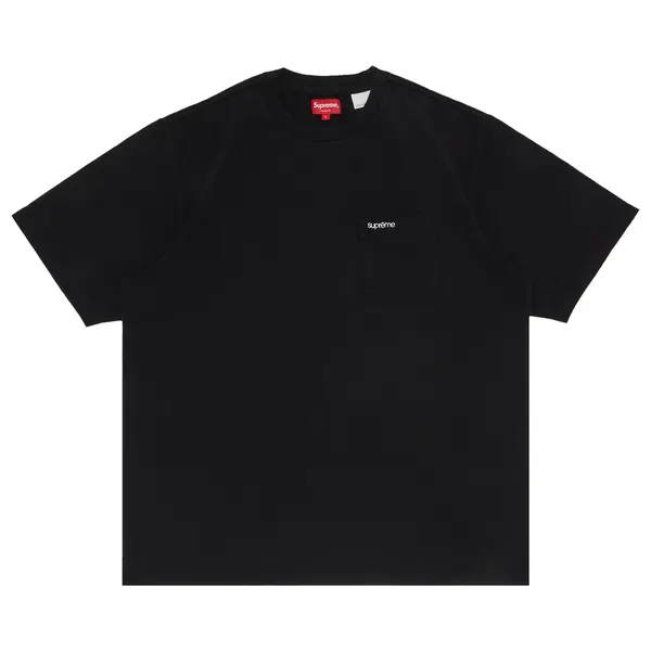 Supreme Short-sleeve Pocket Tee - Black