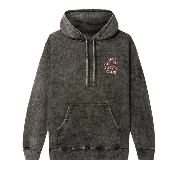 ANTI SOCIAL SOCIAL CLUB Bed Hoodie Wash - Black