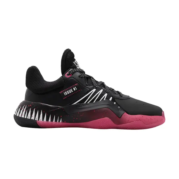 Adidas Marvel X D.o.n. Issue #1 Gca 'symbiote Spider-man' Sneakers - Black