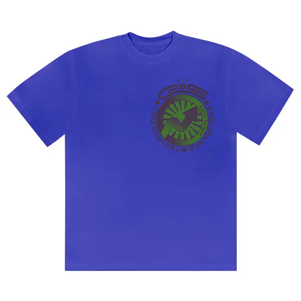 CACTUS JACK BY TRAVIS SCOTT Cross Tech Tee I 'royal - Blue