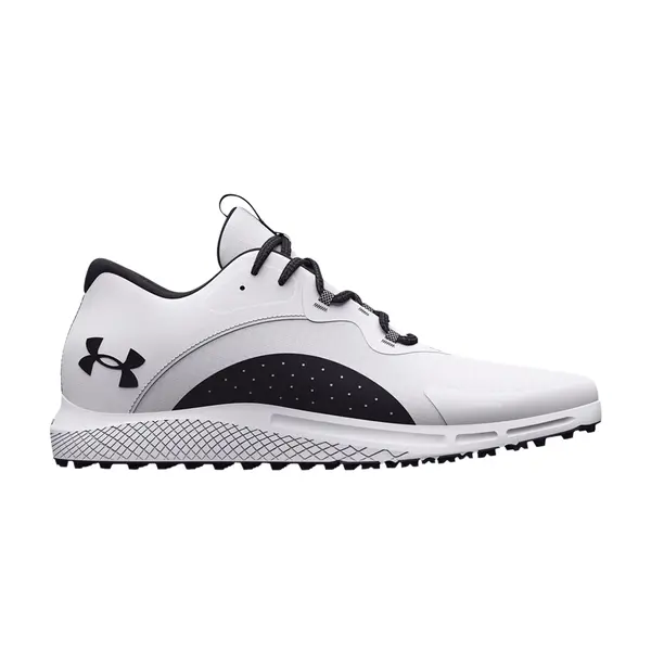 Under Armour Charged Draw 2 Spikeless Golf - White