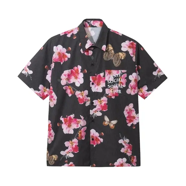 ANTI SOCIAL SOCIAL CLUB Woody Button Up - Black