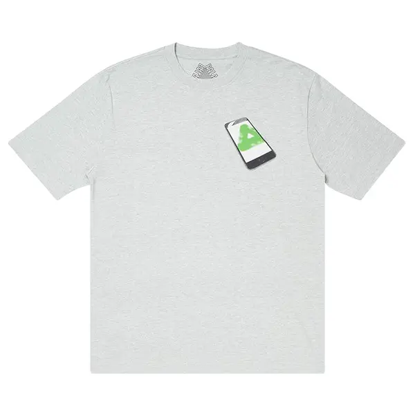 PALACE Tri-phone T-shirt Marl - Grey
