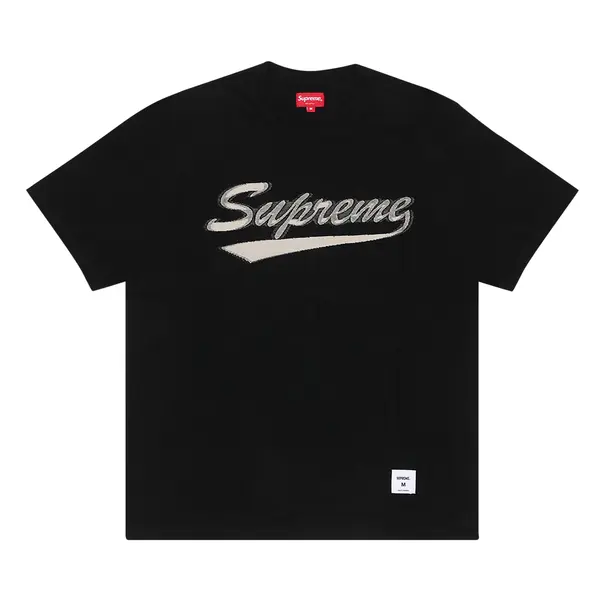 Supreme Intarsia Script Short-sleeve Top