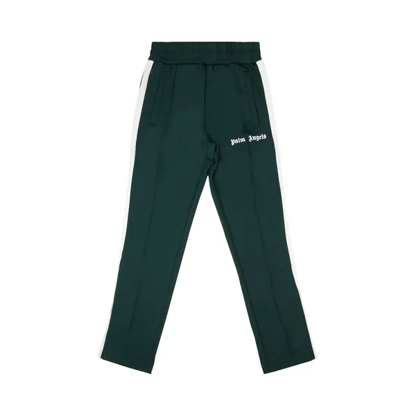 Palm Angels Classic Track Pants /white - Green