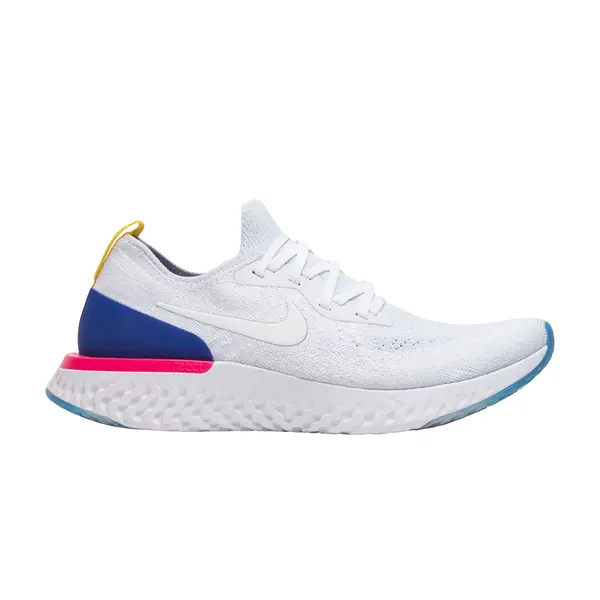 Nike Epic React Flyknit Og Sneakers - White