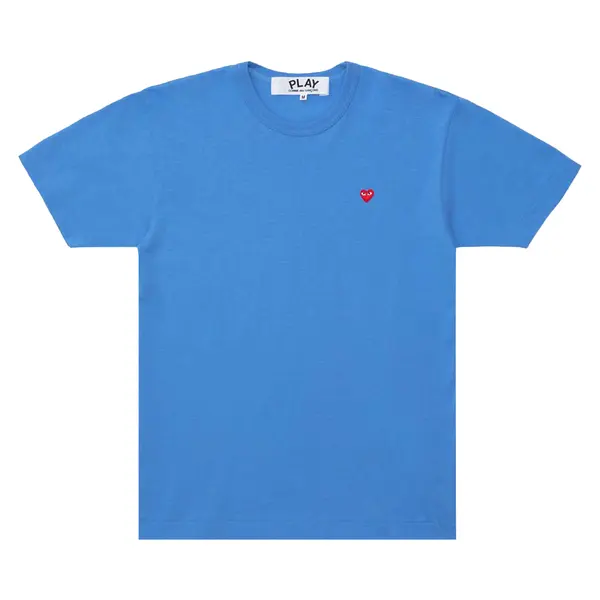 Play Comme Des Garcon Small Heart T-shirt - Blue