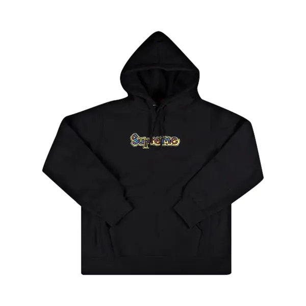 Supreme Gonz Logo Hooded Sweatshirt - Black