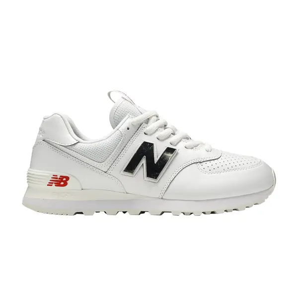 NEW BALANCE 574 Metallic Neo Flame - White