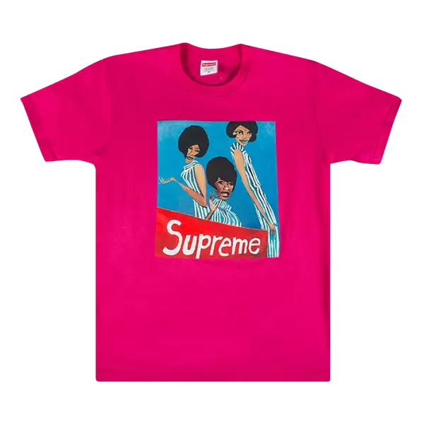 Supreme Group Tee 'dark - Pink