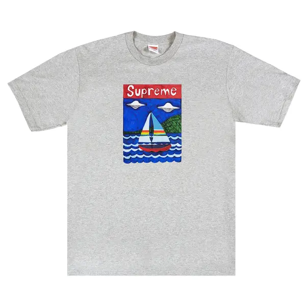 Supreme Sailboat Tee 'heather - Grey