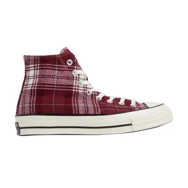 CONVERSE Chuck Taylor All Star 70 Hi Plaid Pack - Red