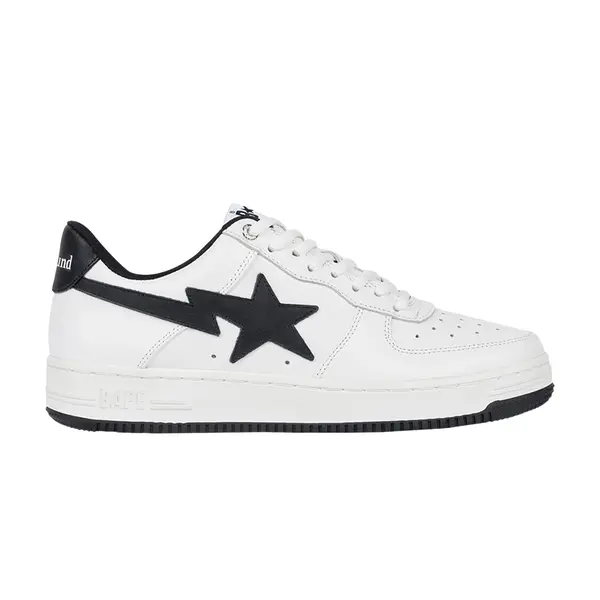A BATHING APE Jjjjound X Bapesta Sneakers - White