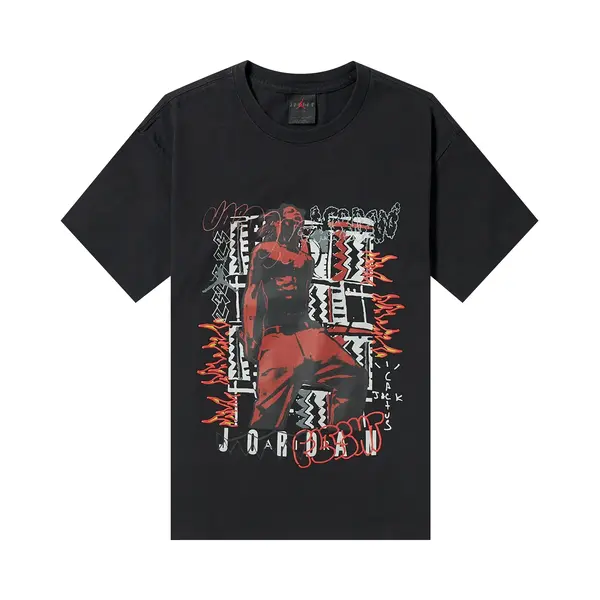 TRAVIS SCOTT X Mj 2 T-shirt - Black