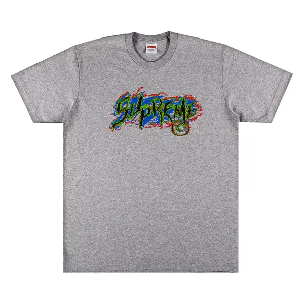 Supreme Scratch Tee 'heather - Grey