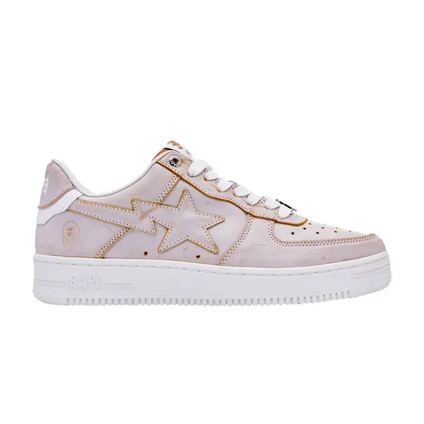A BATHING APE Wmns Bapesta #5 Sneakers - Tan