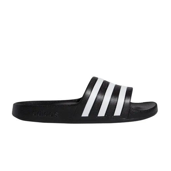Adidas Adilette Aqua Slides - Black