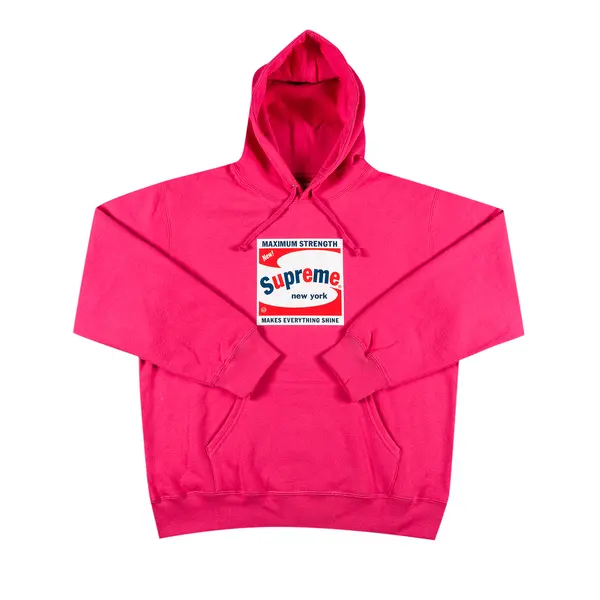 Supreme Shine Hooded Sweatshirt - Pink
