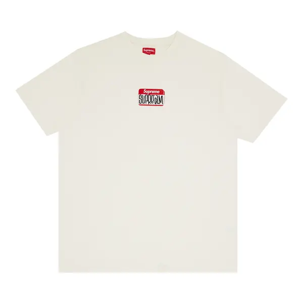 Supreme Gonz Nametag Short-sleeve Top 'natural - Cream