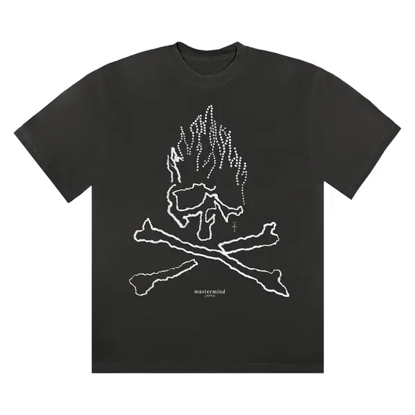 CACTUS JACK BY TRAVIS SCOTT For Mastermind Skull Tee - Black