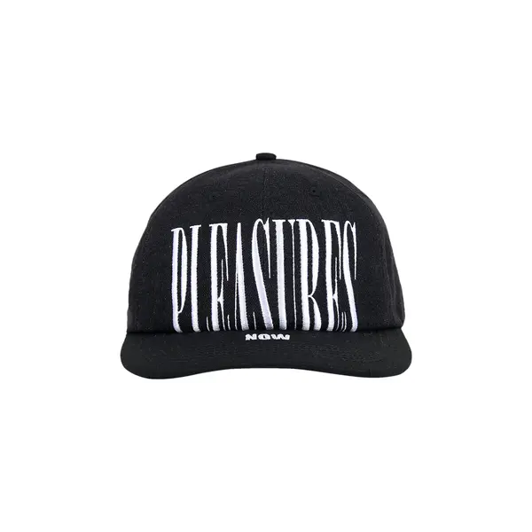 PLEASURES Stretch Snapback - Black